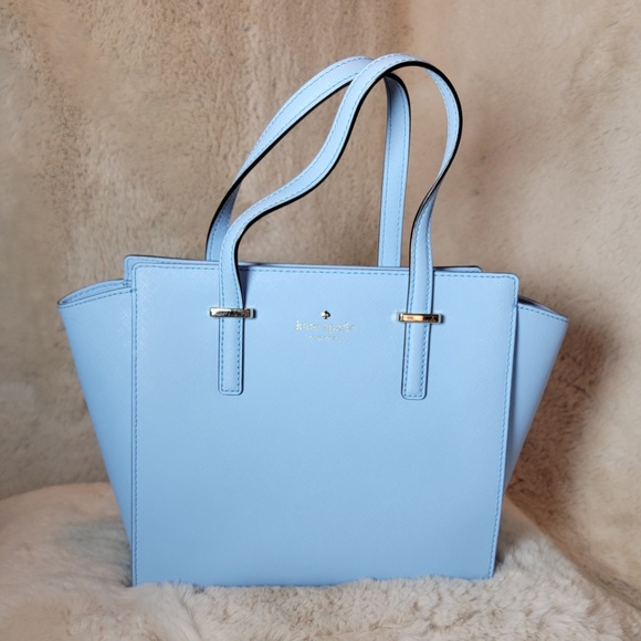 kate spade | Bags | Kate Spade Leather Baby Blue Bag Hb | Poshmark